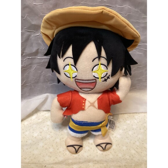 Onepiece | Toys | One Piece Monkey D Luffy Boy Face Changing Plush ...